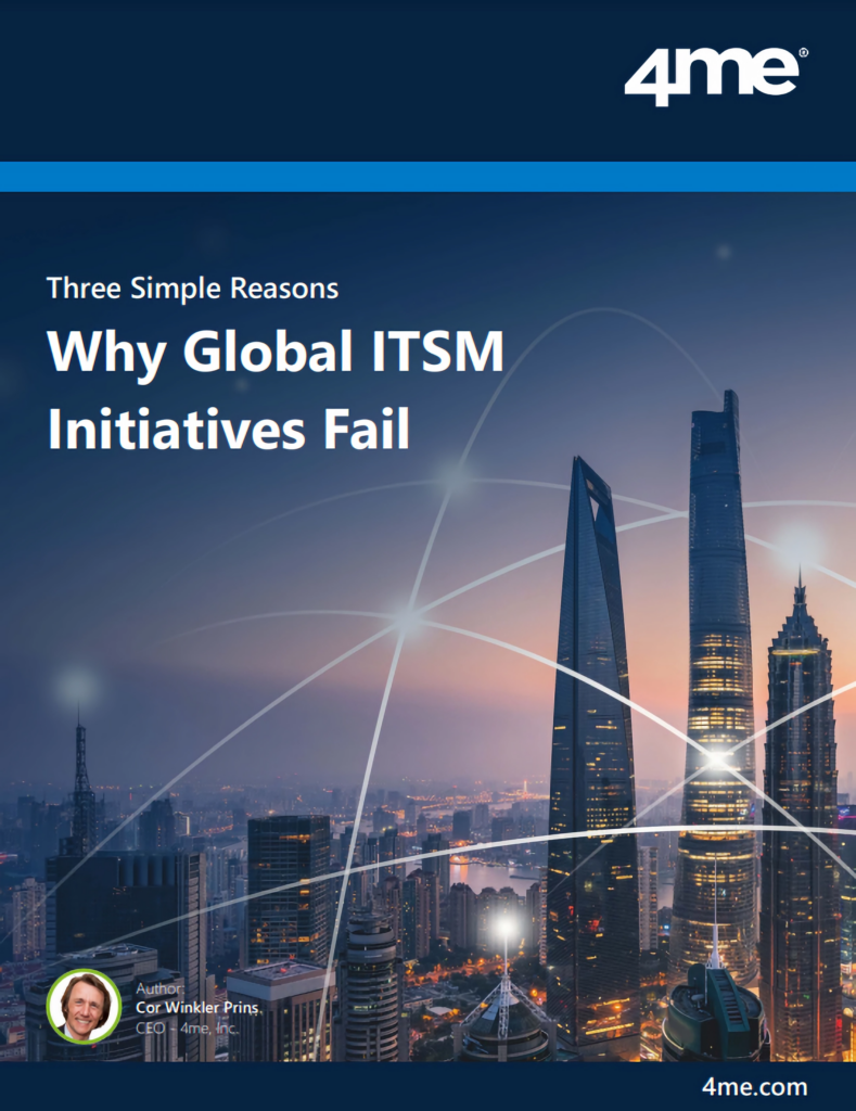 White Paper Download Why Global ITSM Initiatives Fail - Blueponte